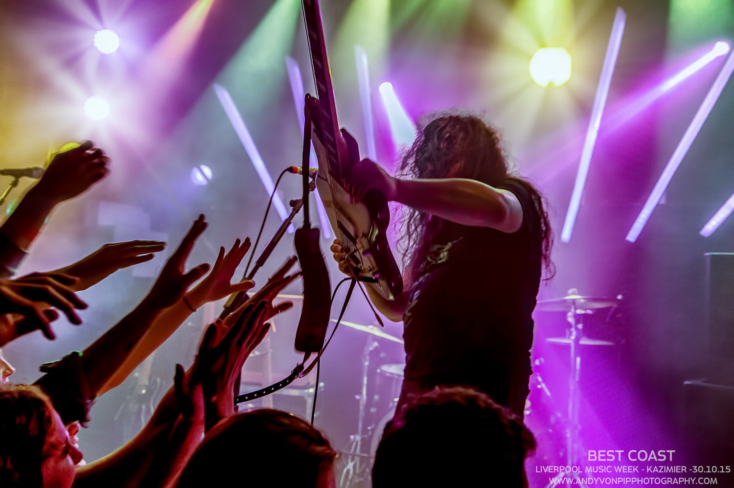 IN PICTURES : BEST COAST - LIVE - LIVERPOOL MUSIC WEEK 30.10.15